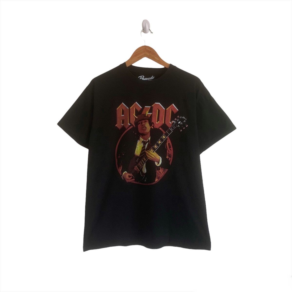 Ac/Dc × Band Tees × Bravado Acdc Angus Young Tee | Grailed