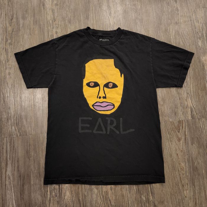 Vintage OFWGKTA Earl Sweatshirt Big Face Graphic T Shirt y2k rapper ...