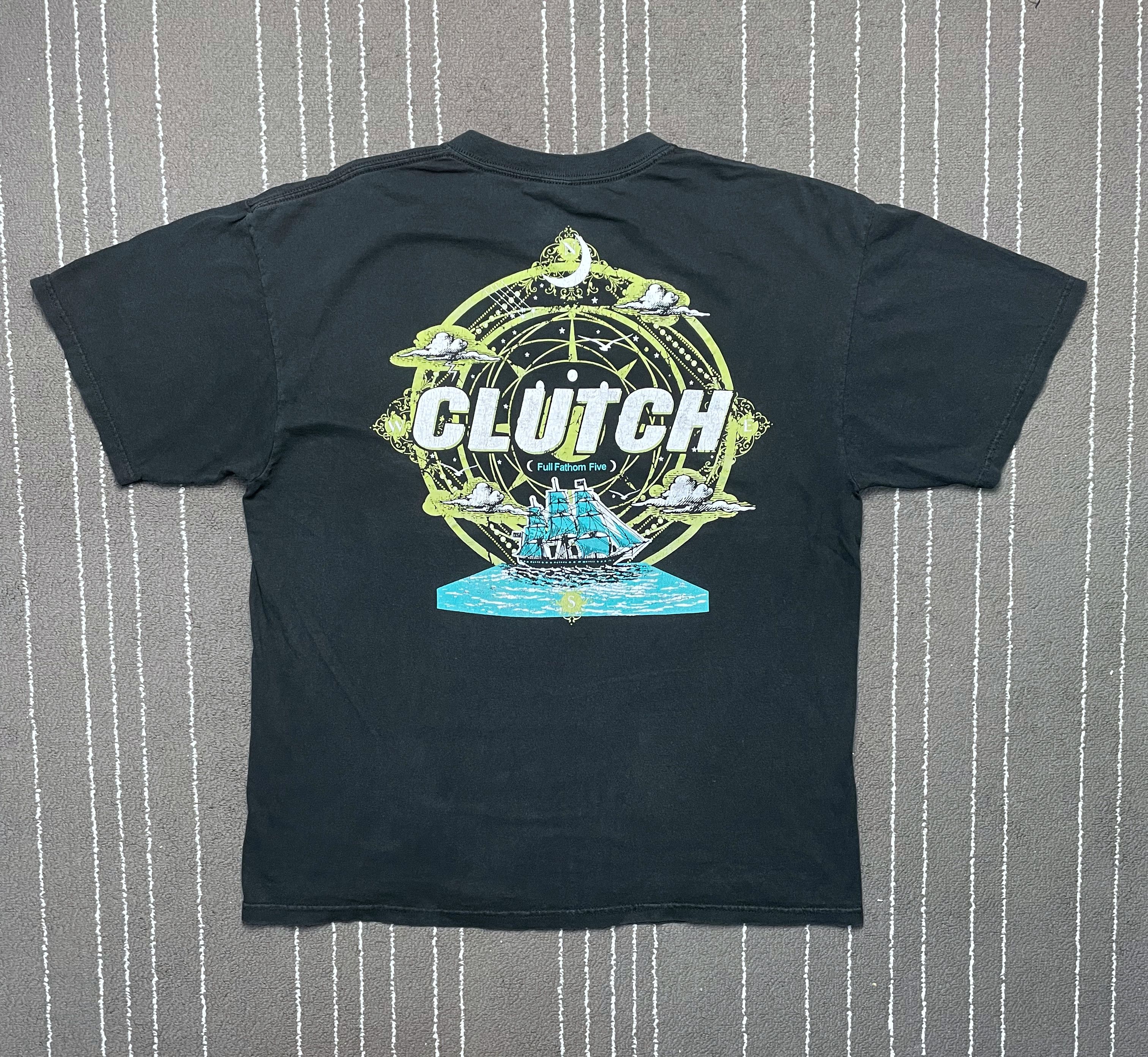 Band Tees Y2K Full Fathom Five by Clutch Weathermaker Record Shirt ...