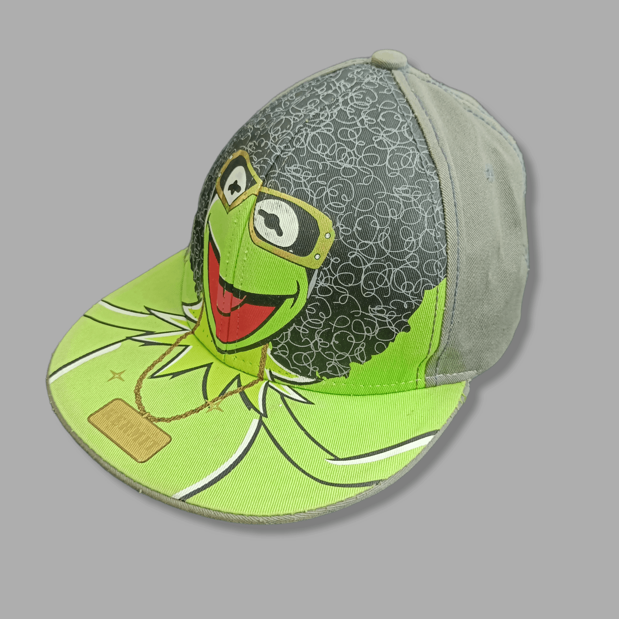 Disney Steal💥 The Muppets Kermit The Frog Snapback Hat | Grailed