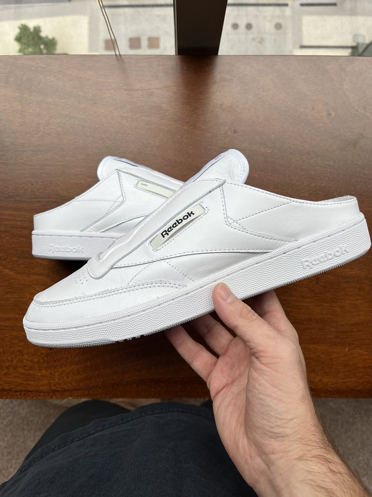 Beams Plus × Reebok Club C Laceless Mule x Beams | Grailed