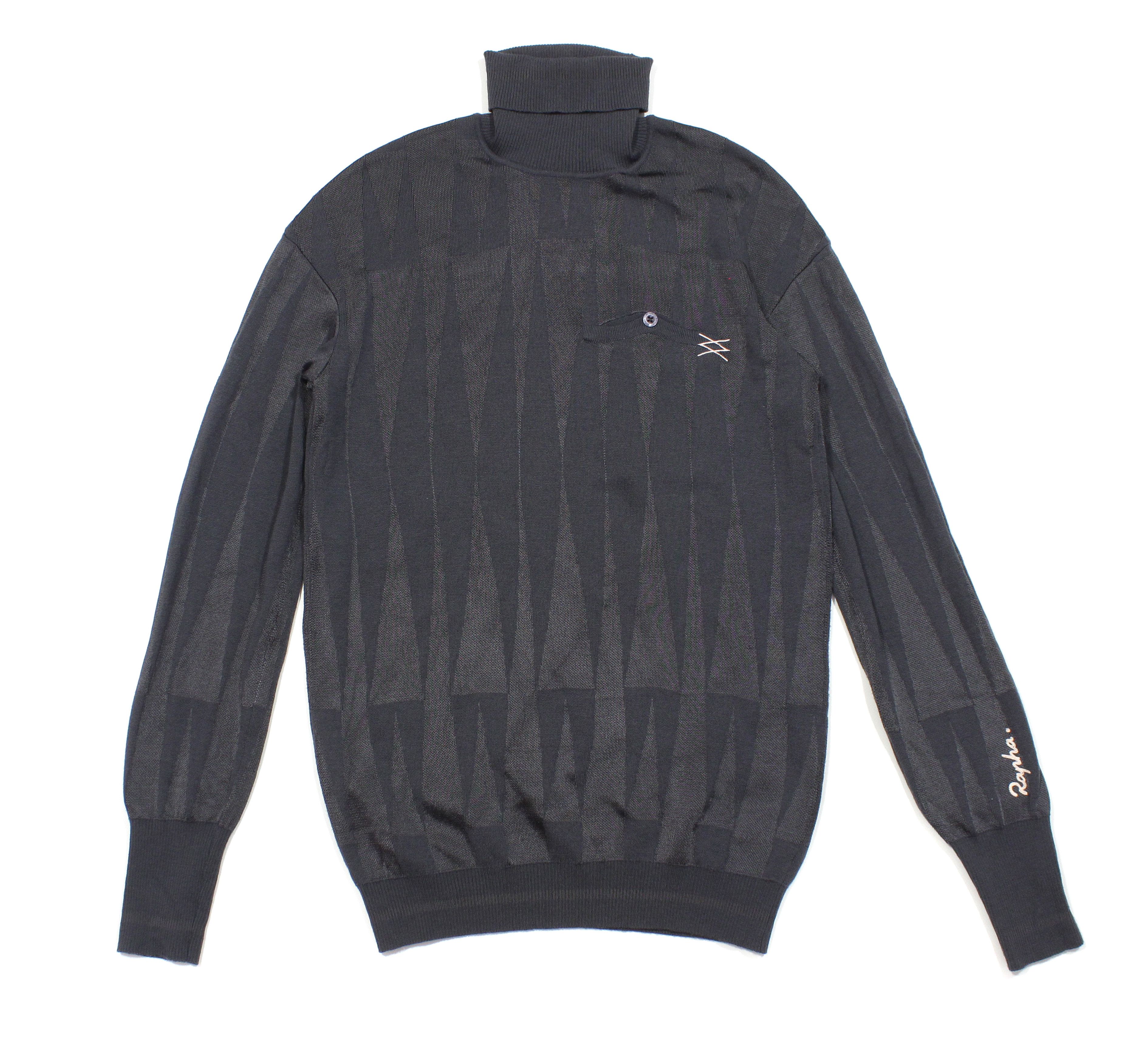 Rapha Milano-Roma Merino Wool Track Jacket Turtleneck Cycling | Grailed