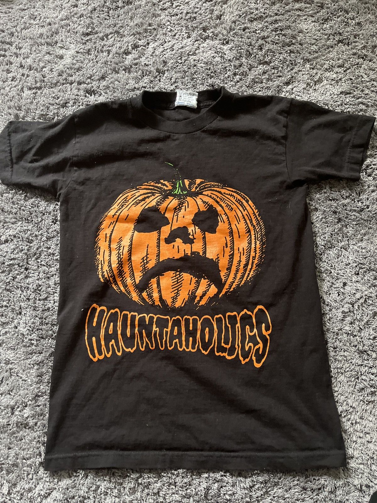 Haunted Mound Haunted mound hauntaholics pumpkin tee | Grailed