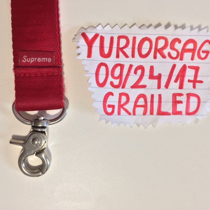 Supreme Supreme Lanyard Red | Grailed