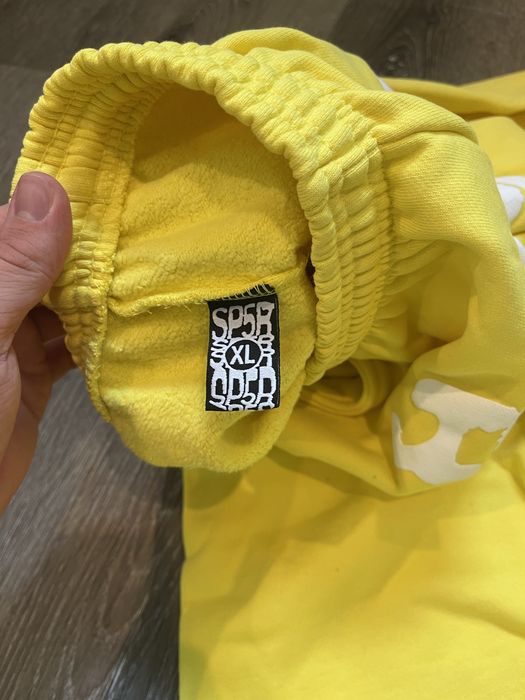 Spider Worldwide Spider Worldwide SP5DER Yellow Track Pants | Grailed