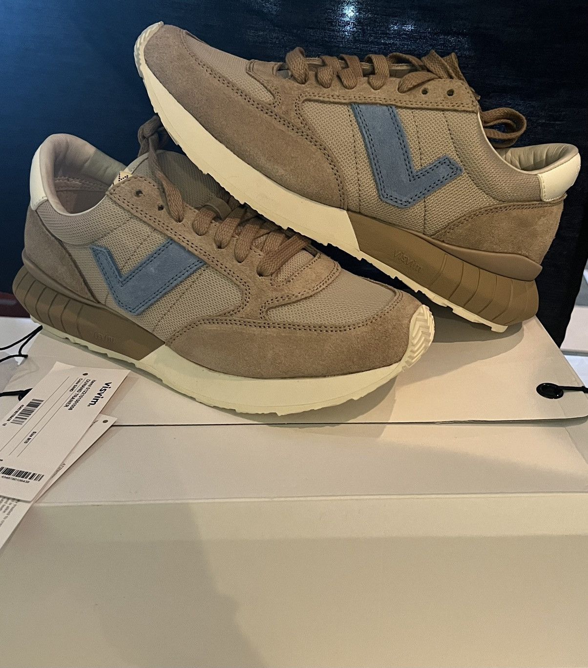 Visvim Brand New Visvim 22SS Mens Dunand Trainer Sand Color M10 | Grailed