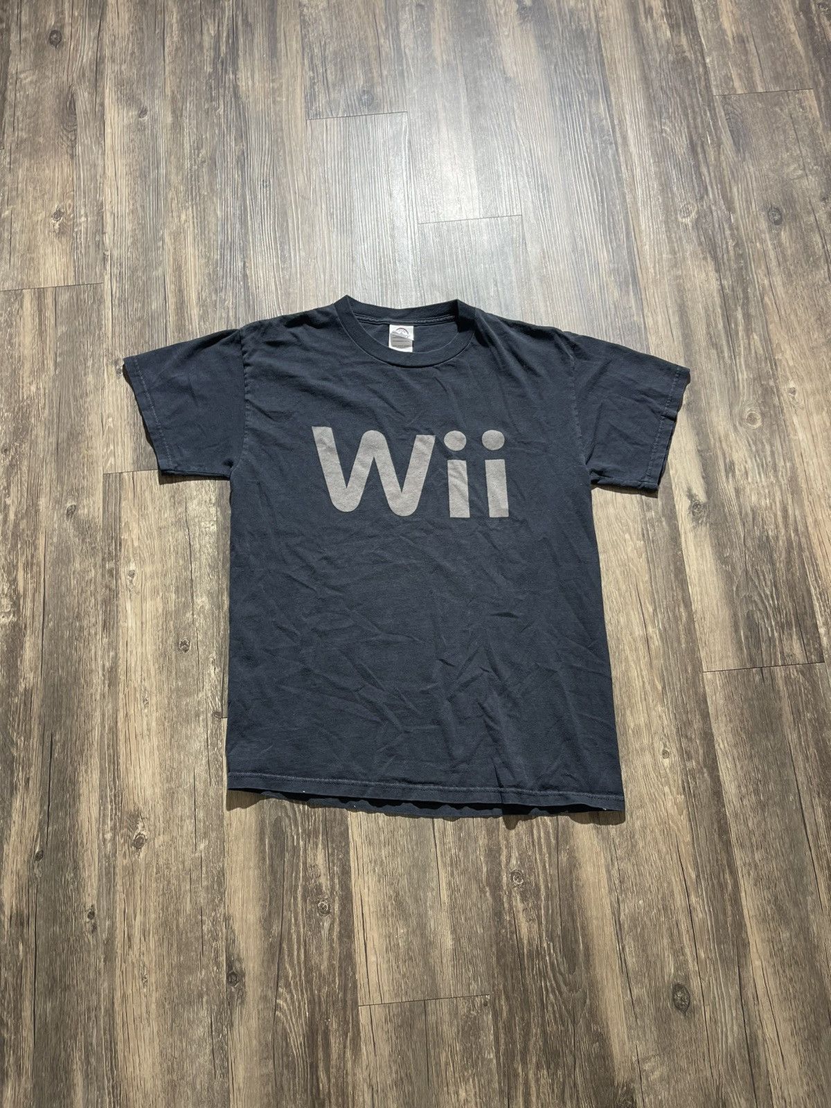 Vintage Vintage 2007 Y2K Wii Switch Nintendo Promo Logo Tee Shirt M ...