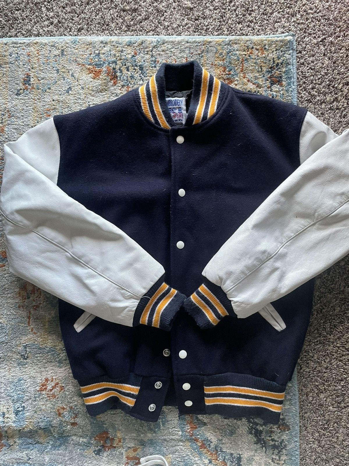 Varsity Jacket × Vintage Vintage 90s Varsity Letterman Jacket | Grailed