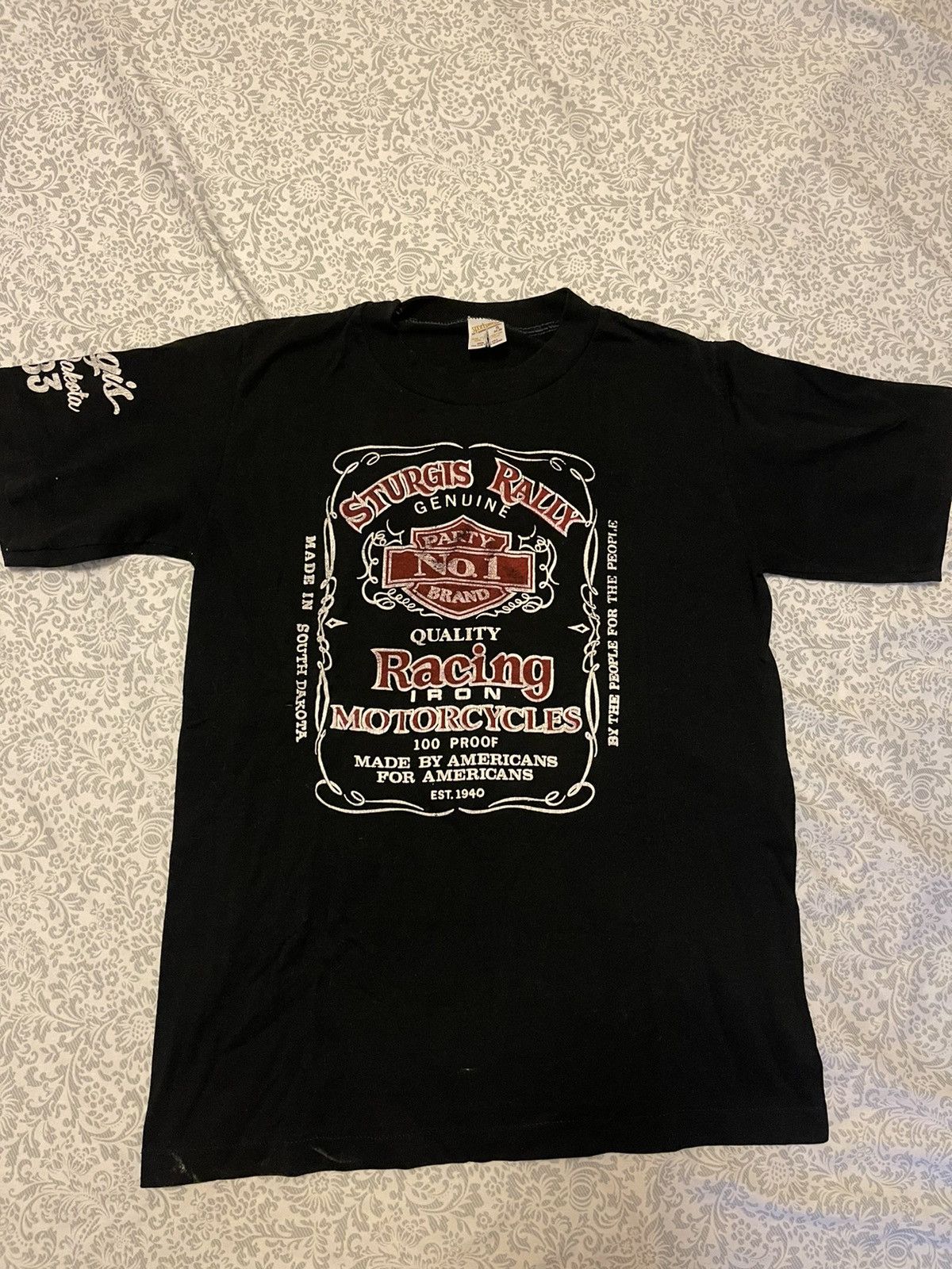 Jack Daniels × Vintage 1983 Sturgis Rally Bike Week Jack Daniels Style ...