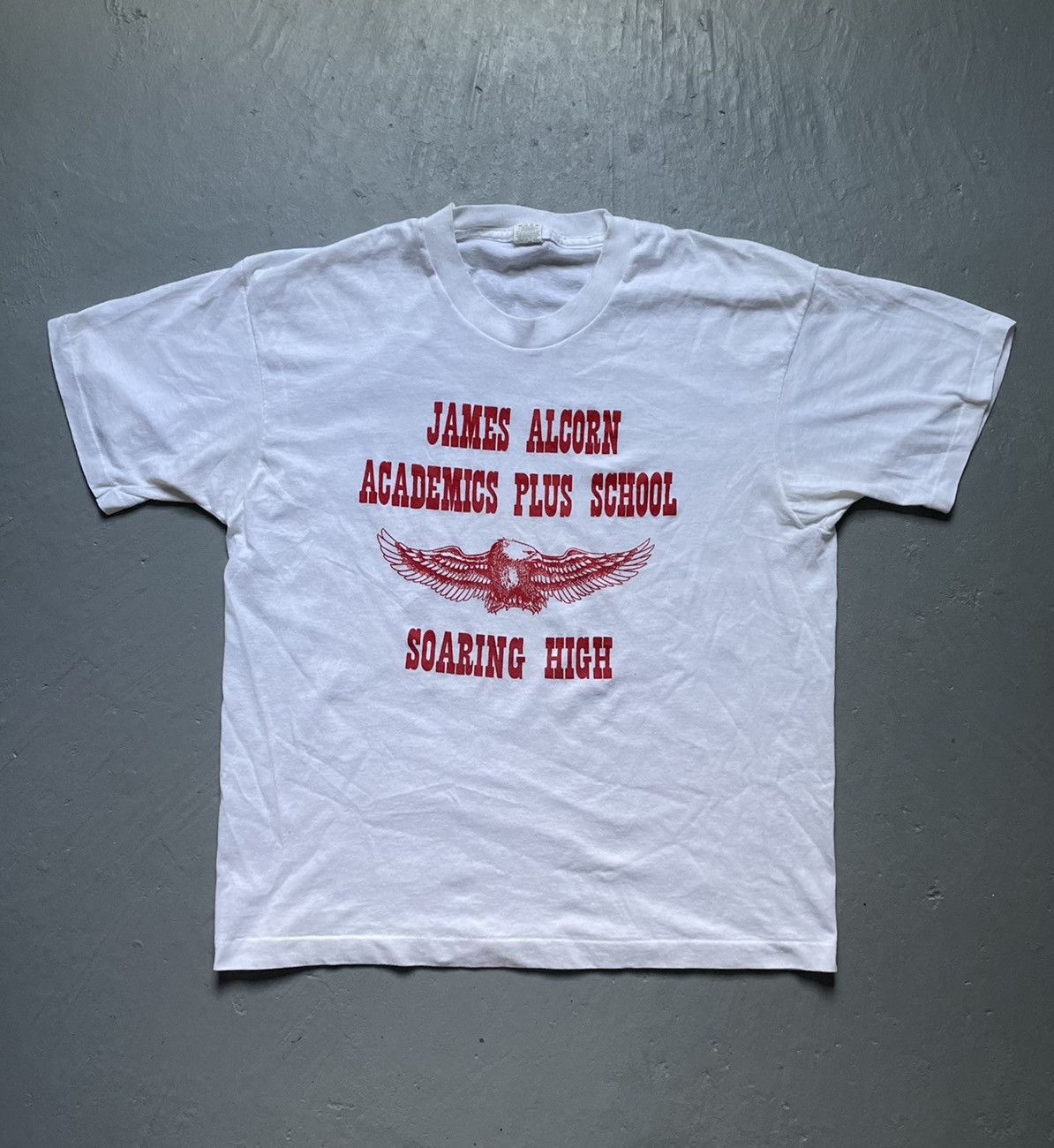 Vintage Vintage James Alcorn Academics Plus screen stars shirt | Grailed