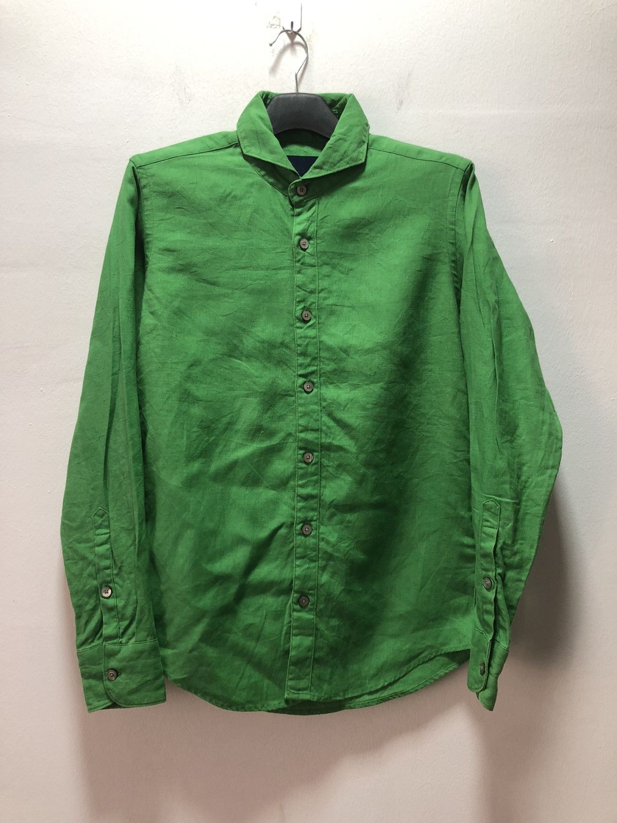 NANO universe × junhashimoto JUN HASHIMOTO X NANO UNIVERSE Shirt Linen ...