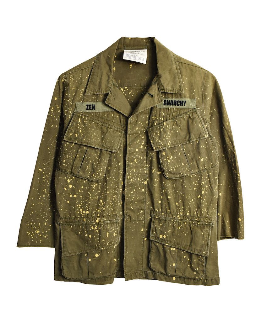 Sasquatchfabrix paint embroidery military jacket/27875 - 783 75 | Grailed