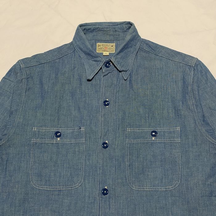 Buzz Rickson's Buzz rickson Usn chambray shirt | Grailed