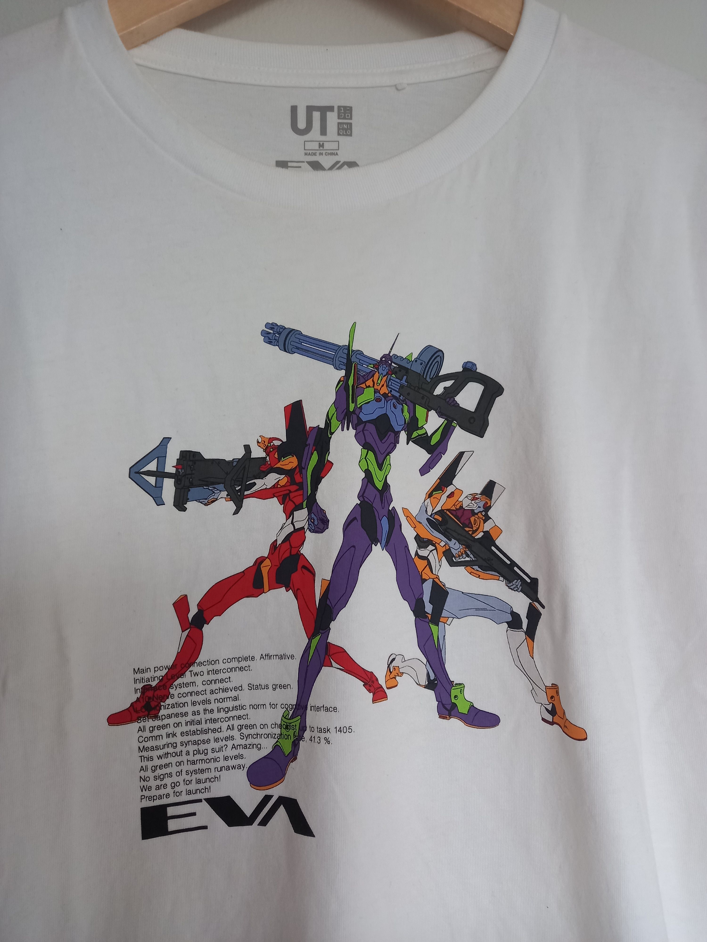 Uniqlo UNIQLO Evangelion T-Shirt | Grailed