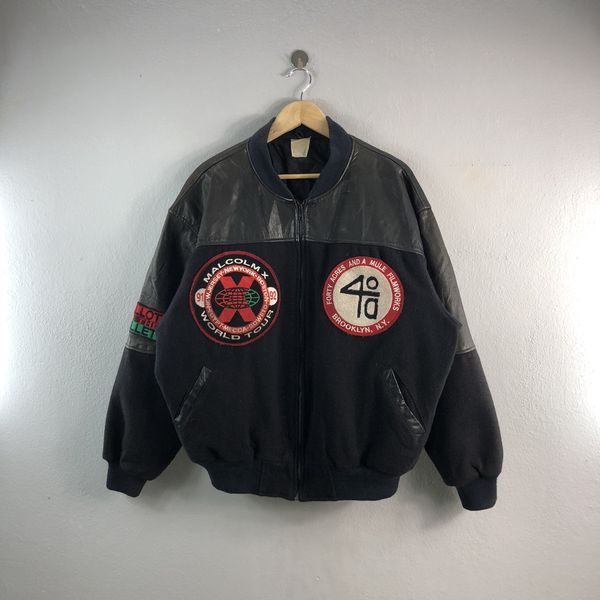 Vintage Vintage 90s Malcolm X 40 acres & a mule filmworks Varsity | Grailed Vintage Vintage 90s Malcolm X 40 acres & a mule filmworks Varsity | Grailed
