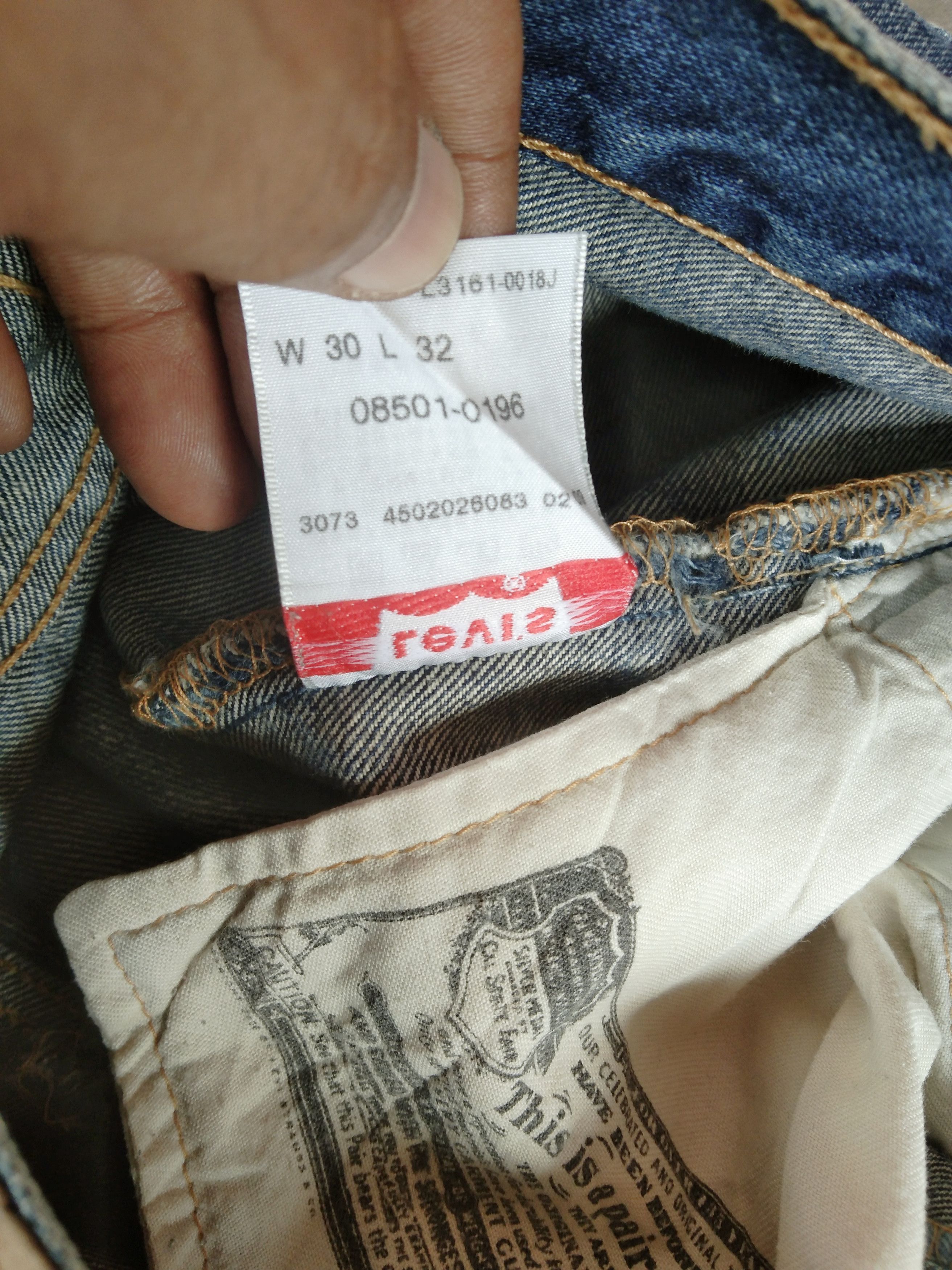 Levi's × Streetwear × Vintage Vintage Levi's 501 Straight Leg Jeans 30x32 | Grailed