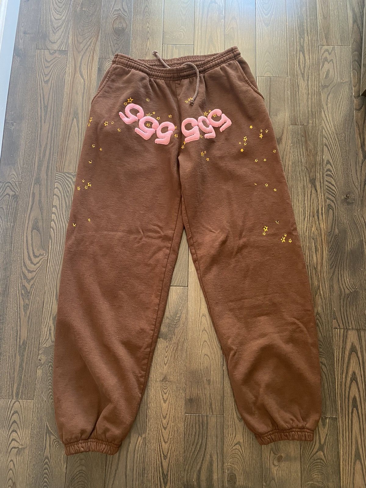 Young Thug Spyder Brown Sweatpants | Grailed