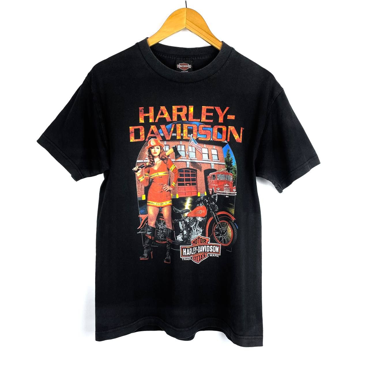 Harley Davidson × Streetwear × Vintage Harley Davidson Vintage Black ...