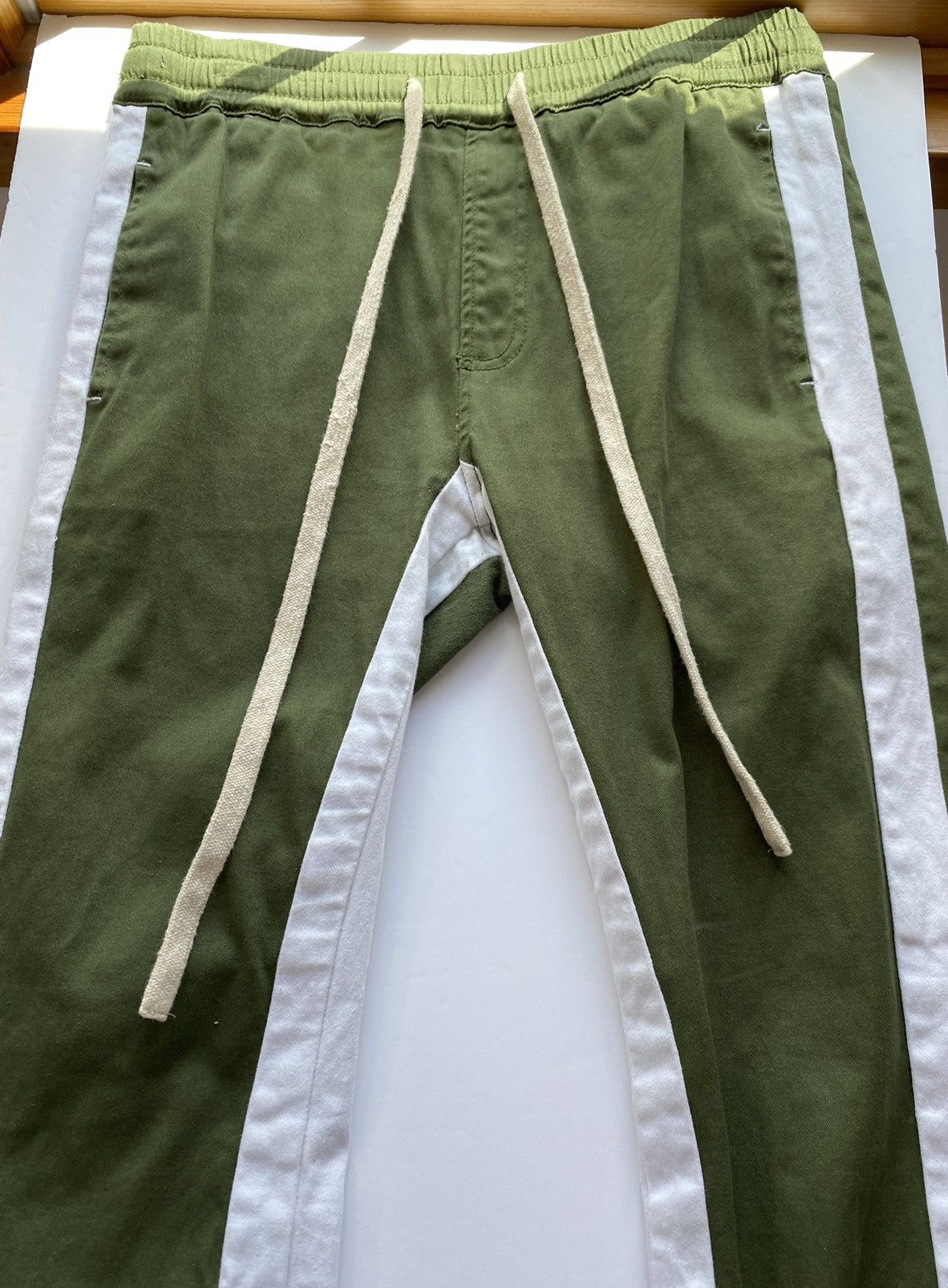 Made In Usa Olive Green Track Suit Joggers | Grailed