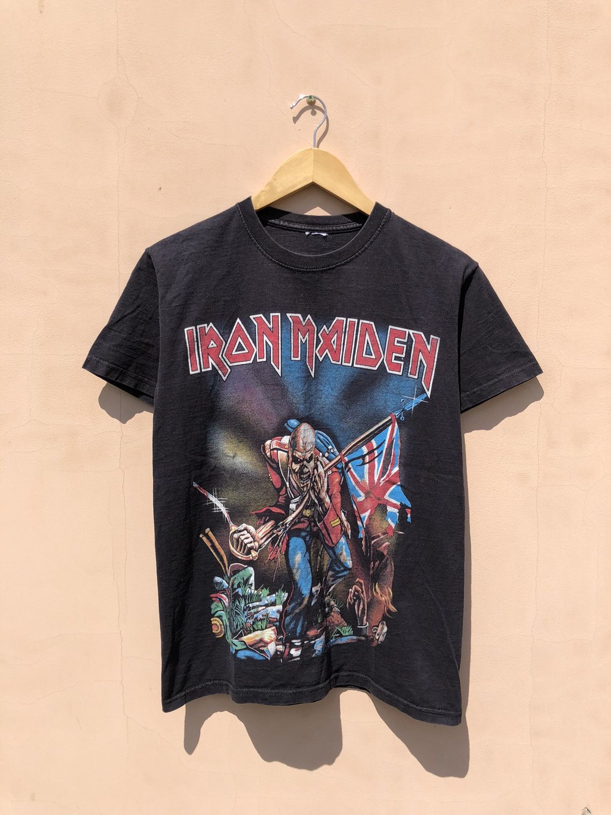 Band Tees × Vintage Vintage 00s Iron Maiden Trooper (Judas Priest Black ...