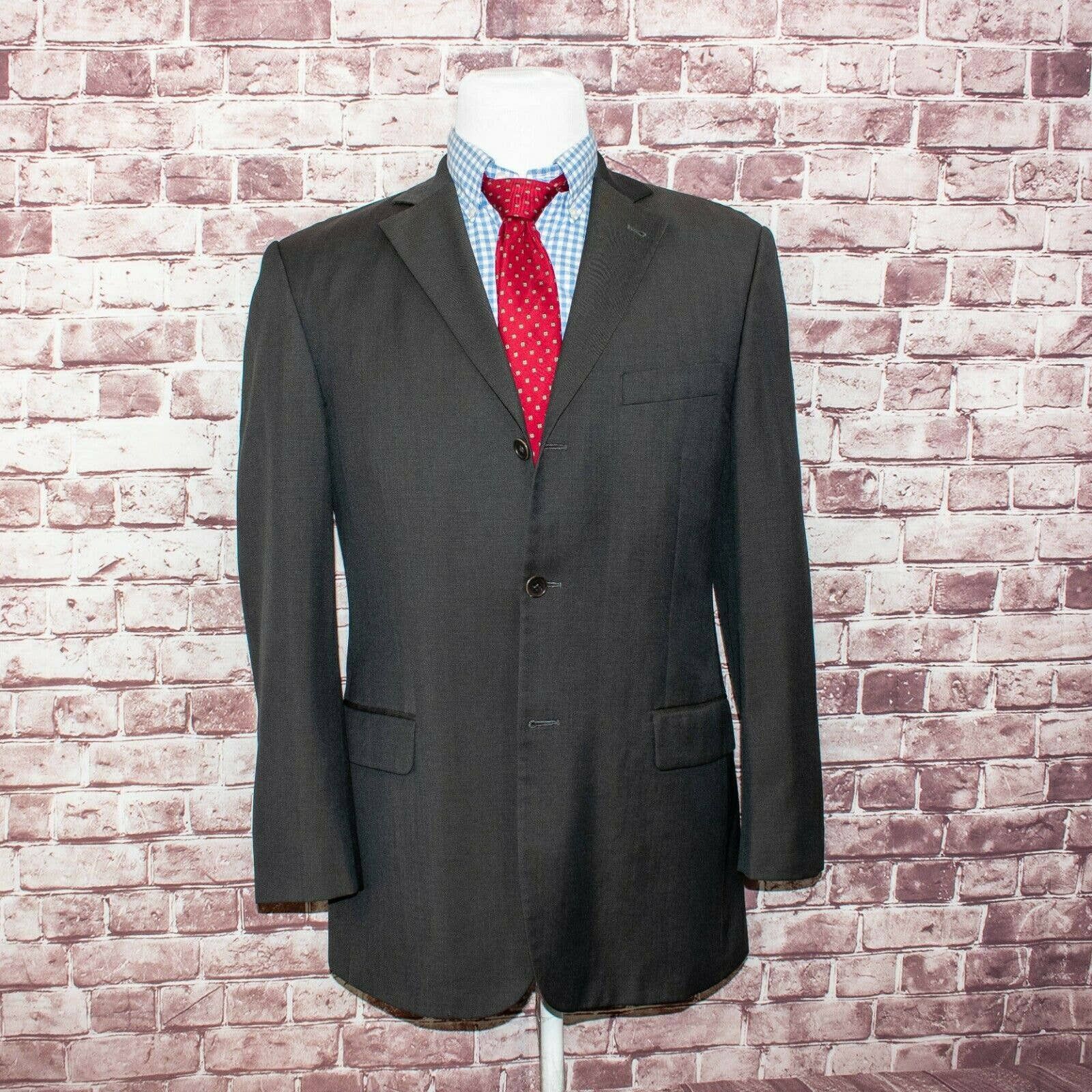 Balmain BALMAIN Paris Luxury Blazer Jacket Gray Wool 3 Button | Grailed