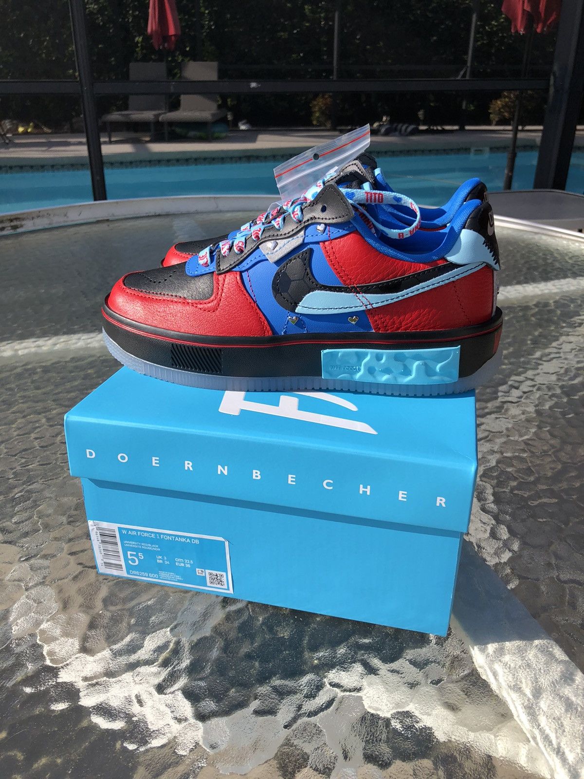 Nike Nike X Doernbecher Air Force 1 Low Fontanka Cidni FREE SHIP | Grailed