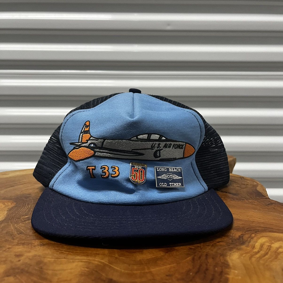 Vintage 1970s T33 Jet Air Force Trucker Hat | Grailed
