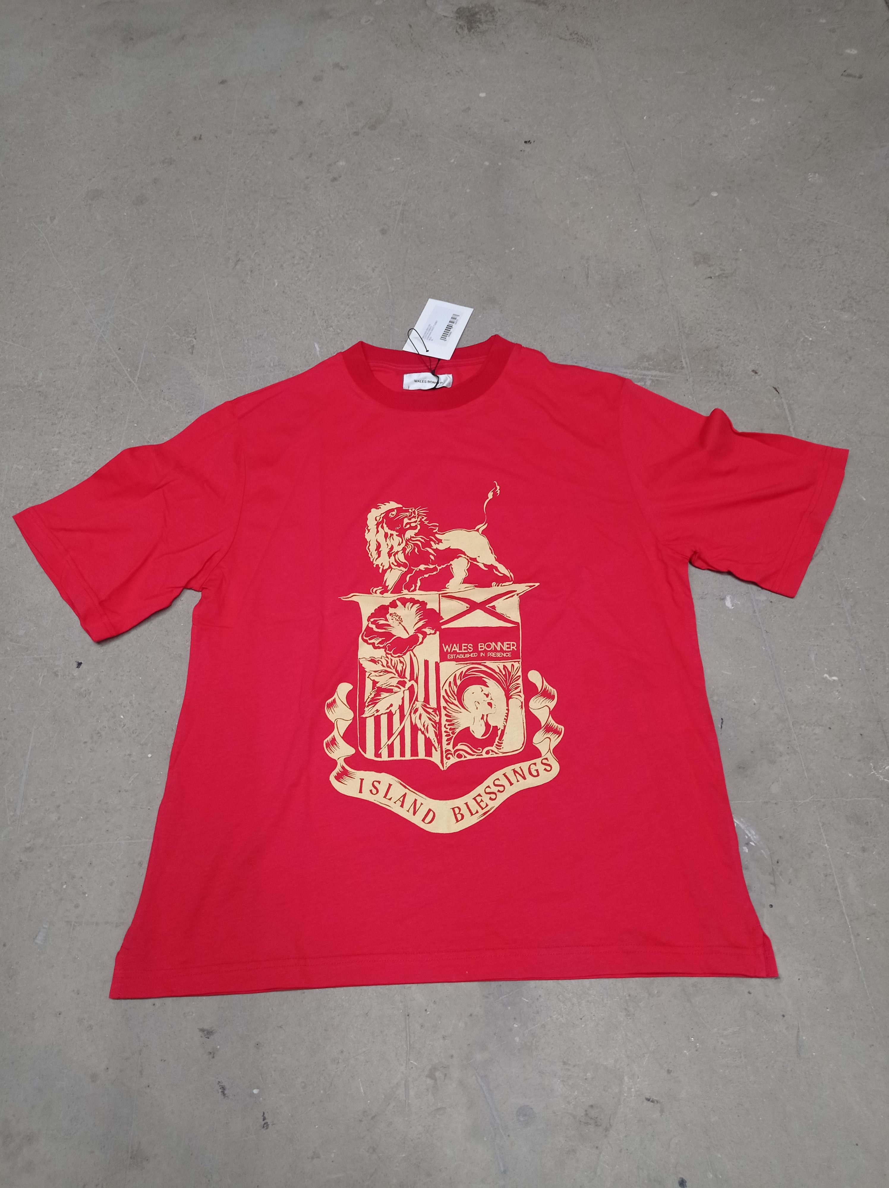 Wales Bonner Wales bonner Johnson Crest T-Shirt | Grailed