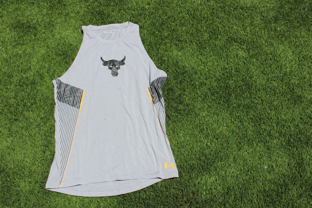 Under Armour project rock tank top | Grailed