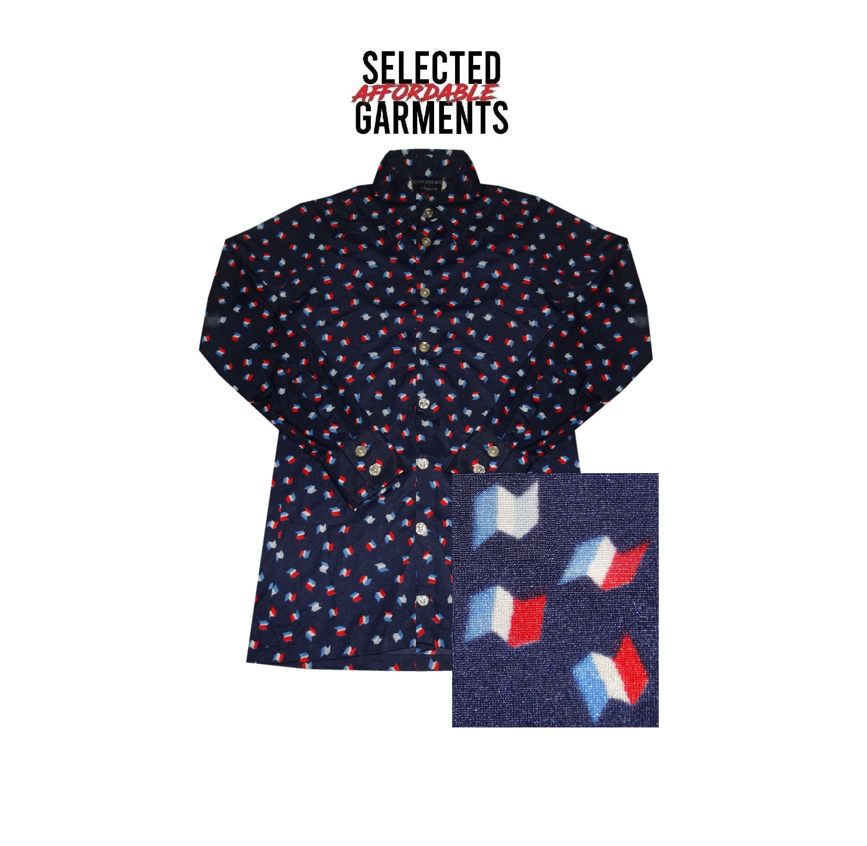 Givenchy × Vintage 70's 70s og Givenchy shirt vintage France french ...