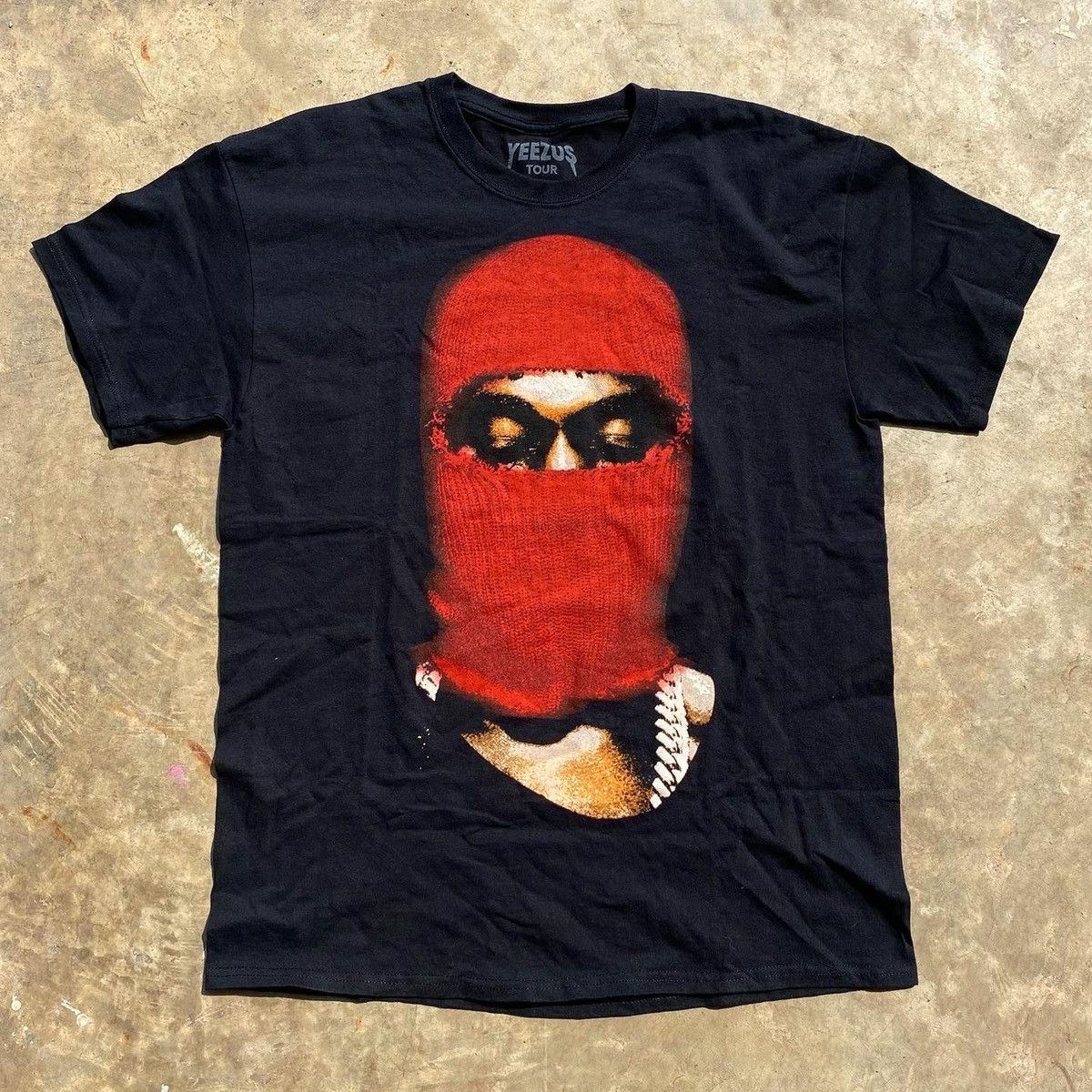 Kanye West 💥FREE SHIPPING💥 Kanye West - Red Ski Mask Yeezus Tour | Grailed