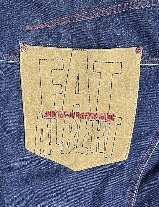 Vintage Platinum FUBU Fat Albert and The Junkyard Gang Denim Jacket ...