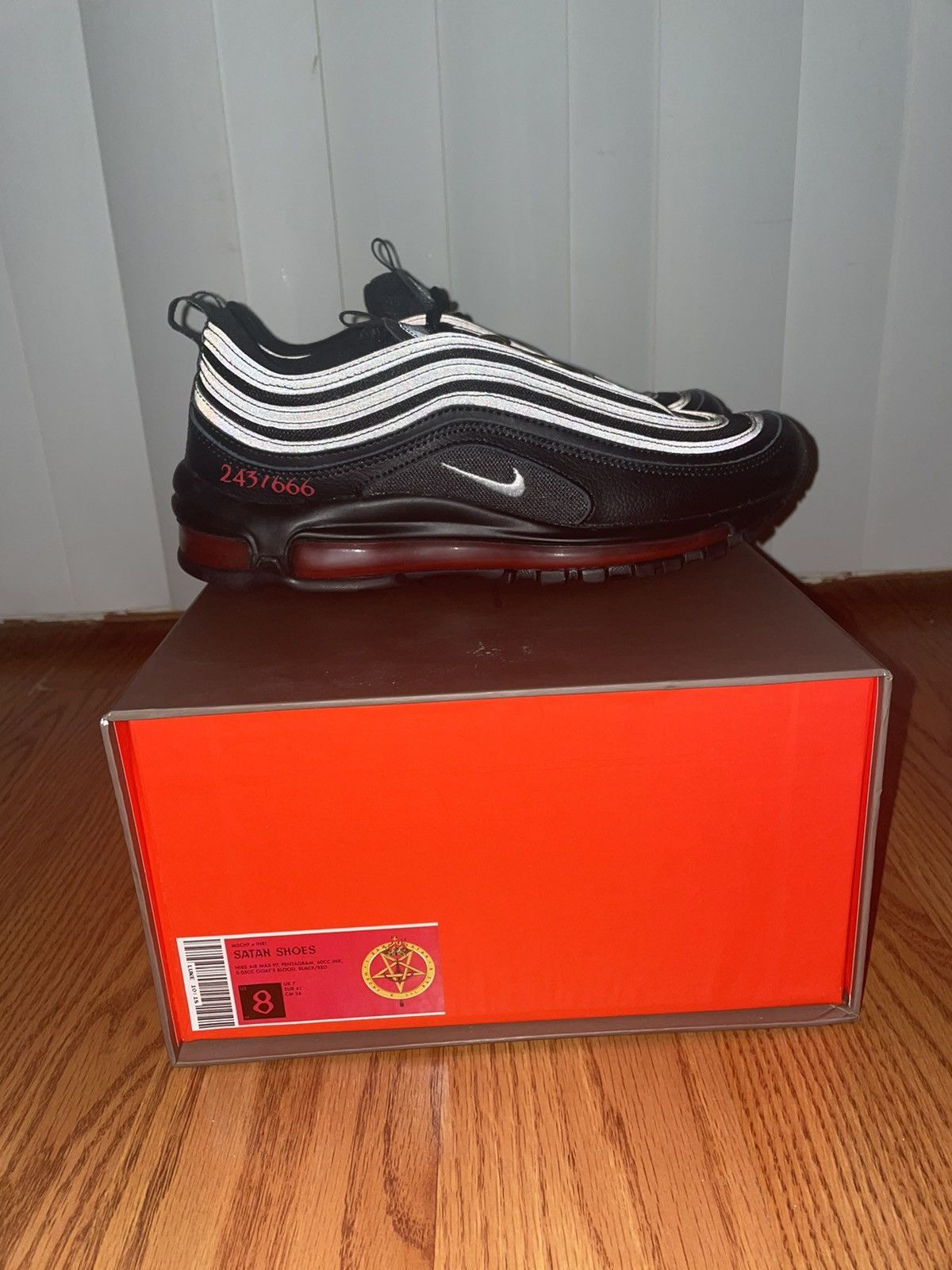 Nike Nike Air Max 97 (Lil Nas X Satan Shoes) - MSCHF | Grailed