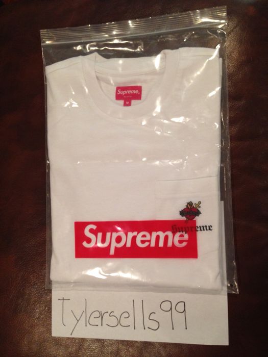 Supreme Sacred Heart Pocket Tee L/S | Grailed