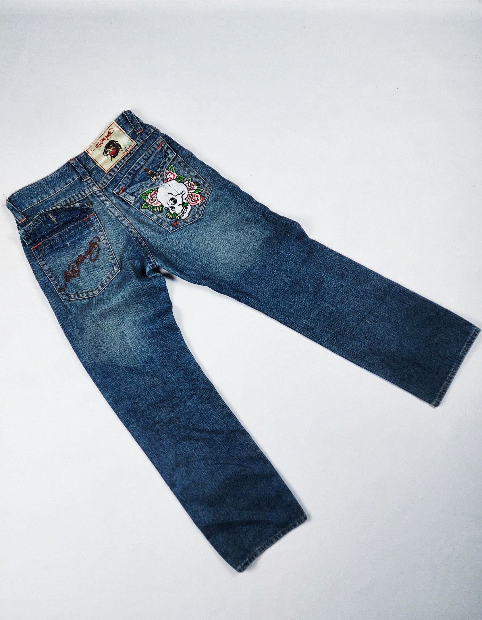 Ed Hardy × Vintage Vintage Ed Hardy Denim Jeans | Grailed
