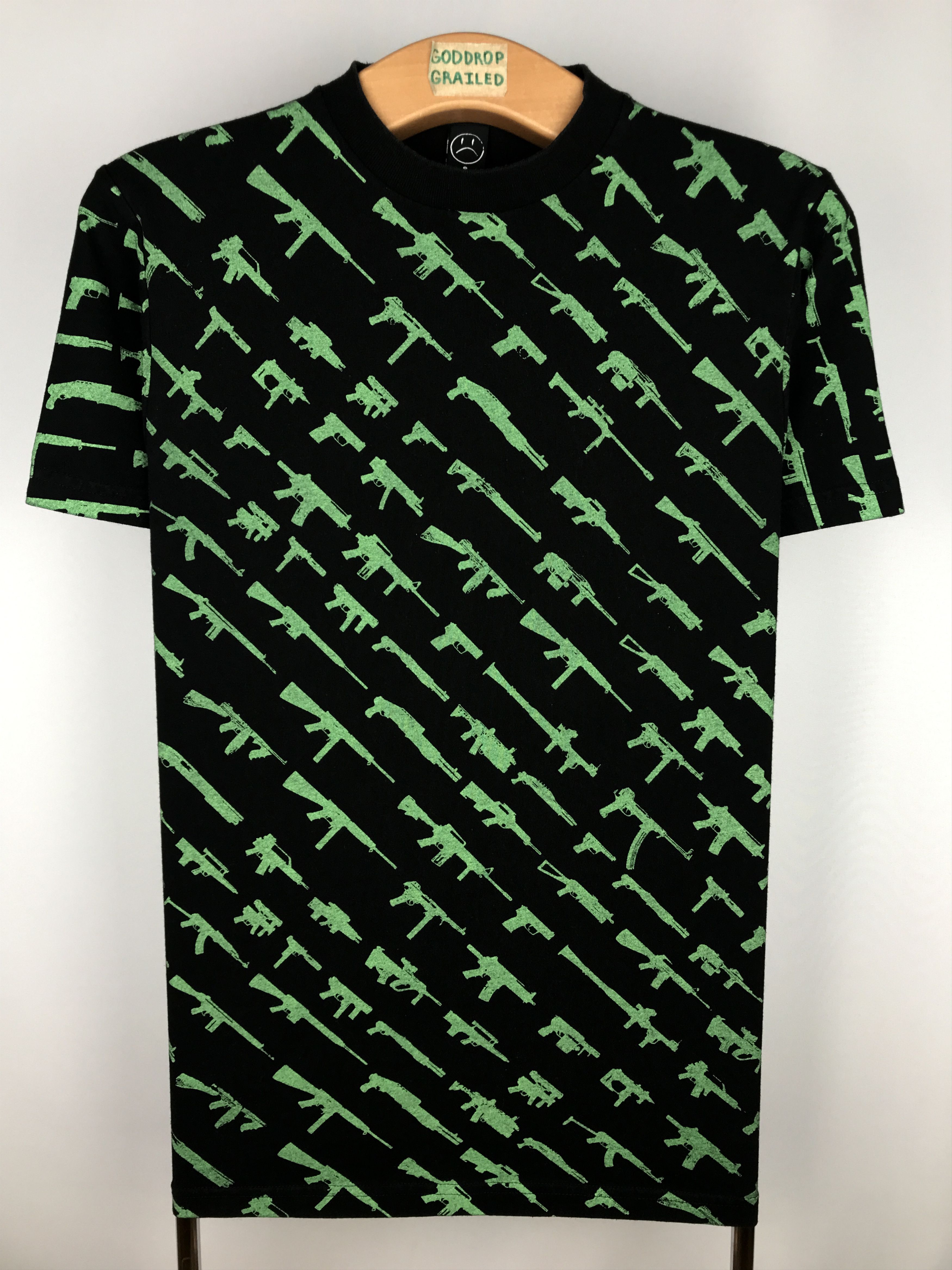 Rogue Status × Streetwear × Vintage Rogue Status All Over Print AOP Guns Weapons Shirt | Grailed