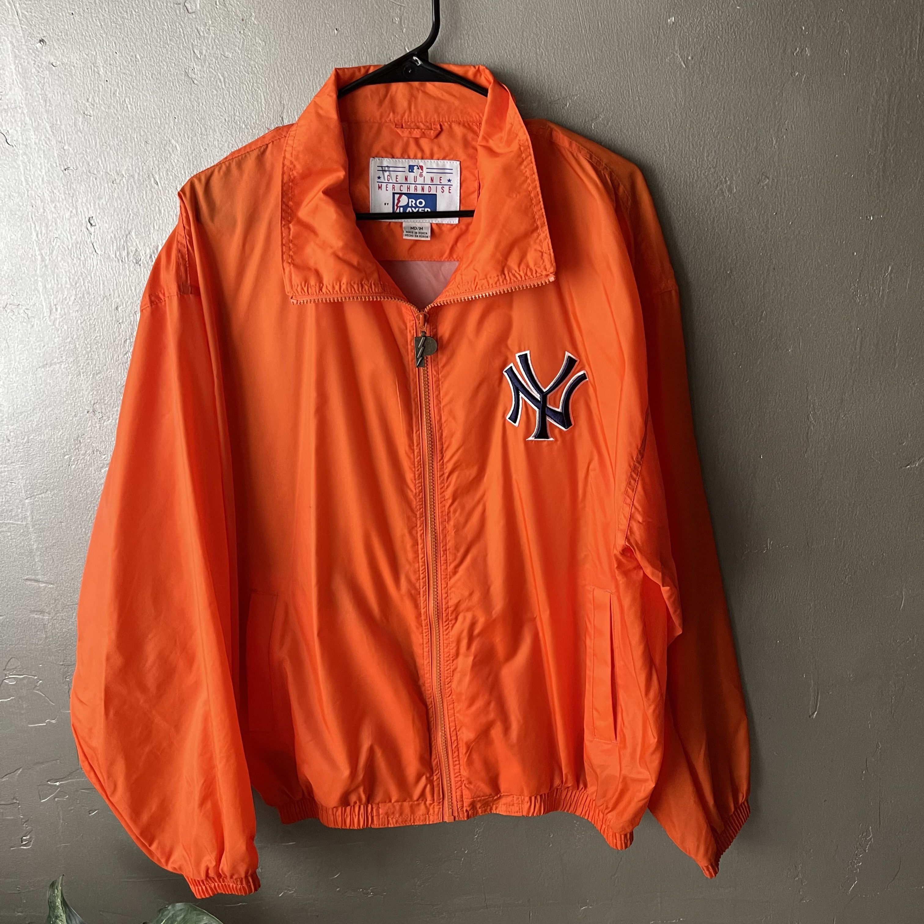 Pro Player RARE Pro Player New York Yankee Orange Jacket Size Medium ...