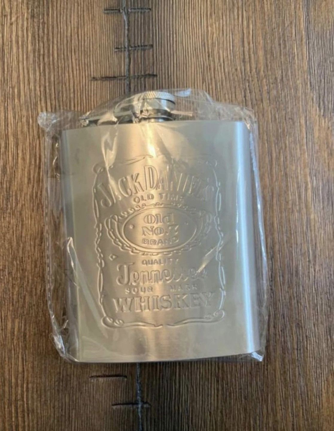 Vintage Stainless steel jack Daniels liquid holder | Grailed