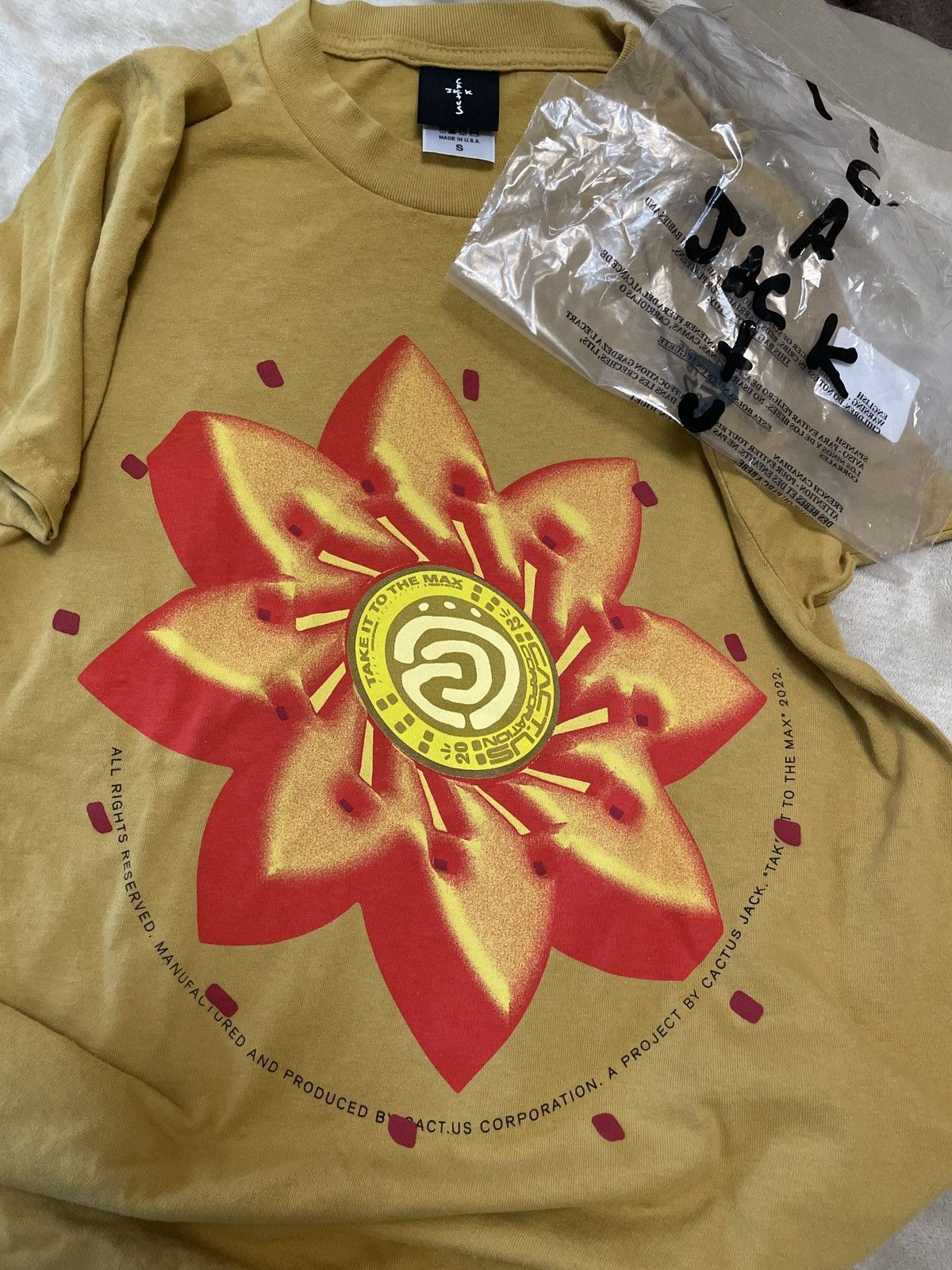 Travis Scott Cactus Jack flower tee. Part of the cactus air max release ...