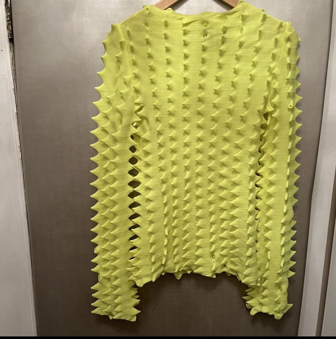 Loewe Loewe 3D spike knit sweater | Grailed