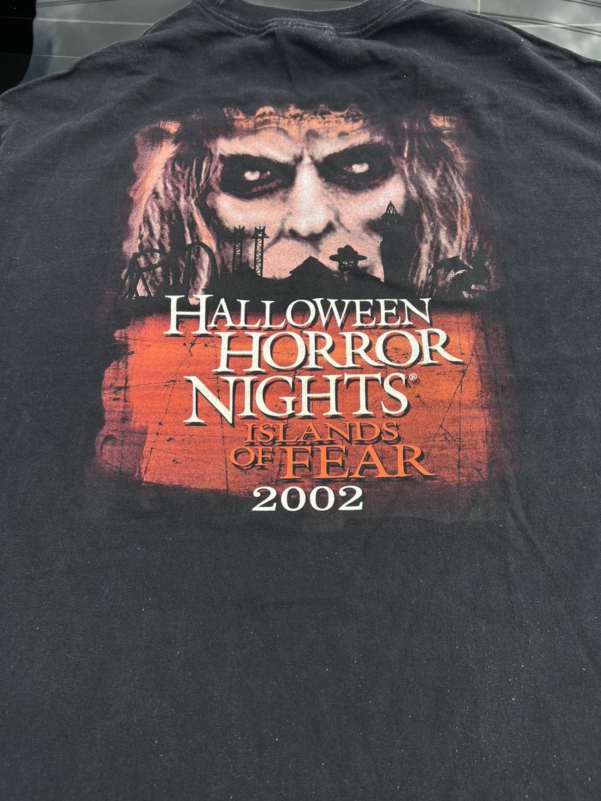 Vintage 2002 Vintage HHN Halloween Horror Nights Caretaker tee | Grailed