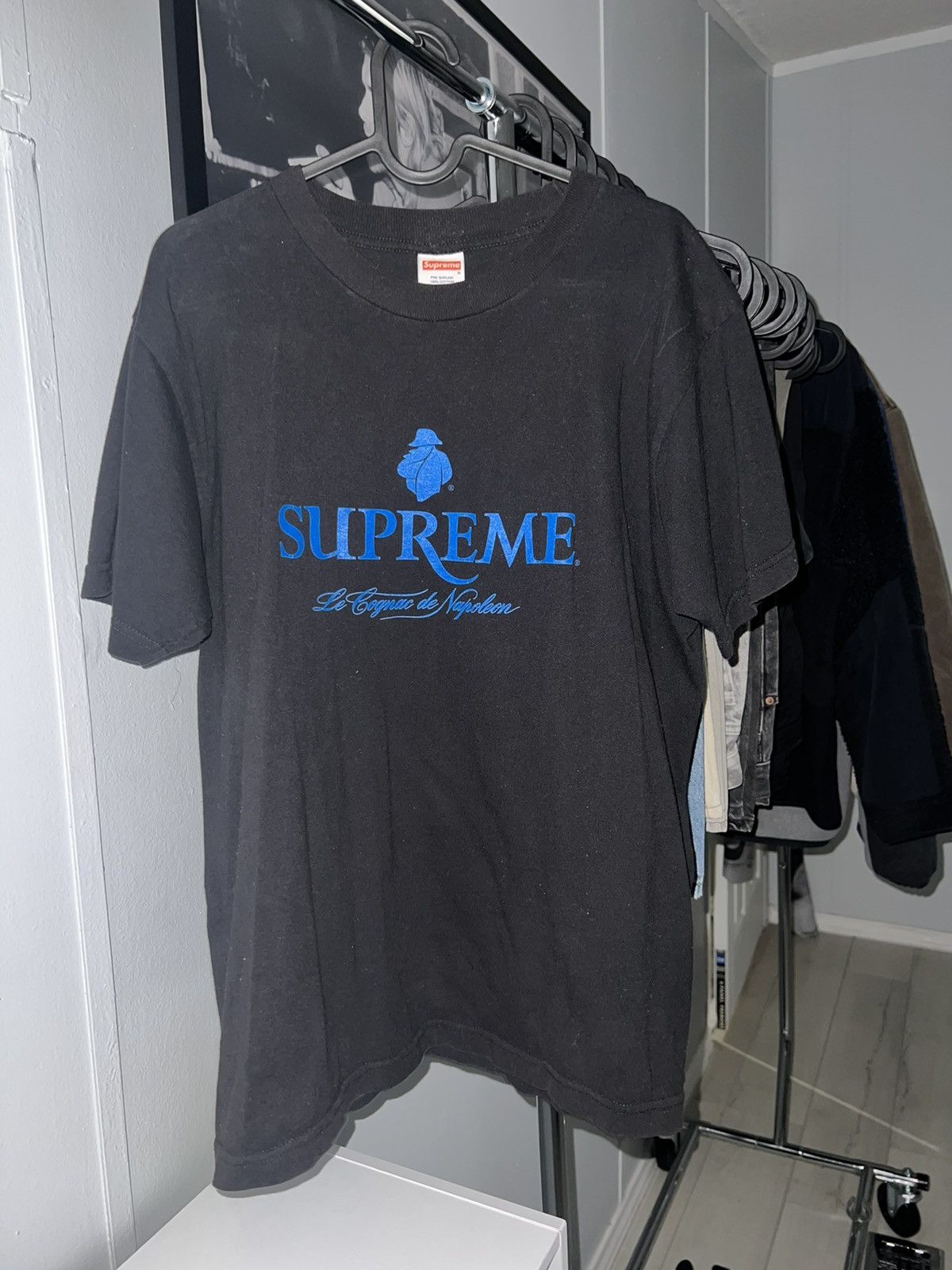 Supreme × Vintage Supreme “Le Cognac De Napoleon” Tee | Grailed