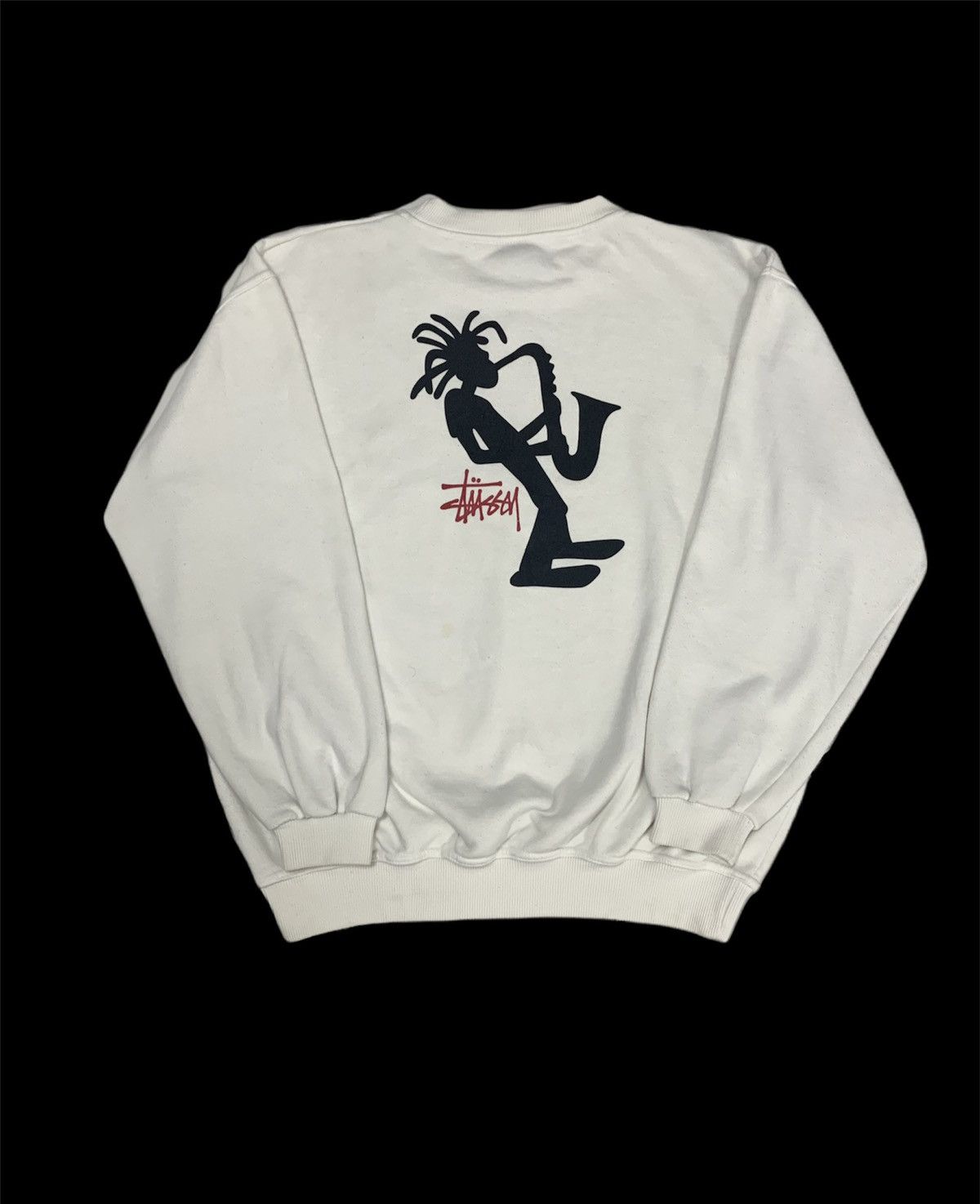 Stussy × Vintage Vintage Stussy 90s Trumpet Stickman OG | Grailed