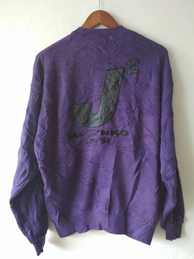 Junko Shimada Mr. Junko Jeans by Junko Koshino J2 Big Logo Sweatshirts ...