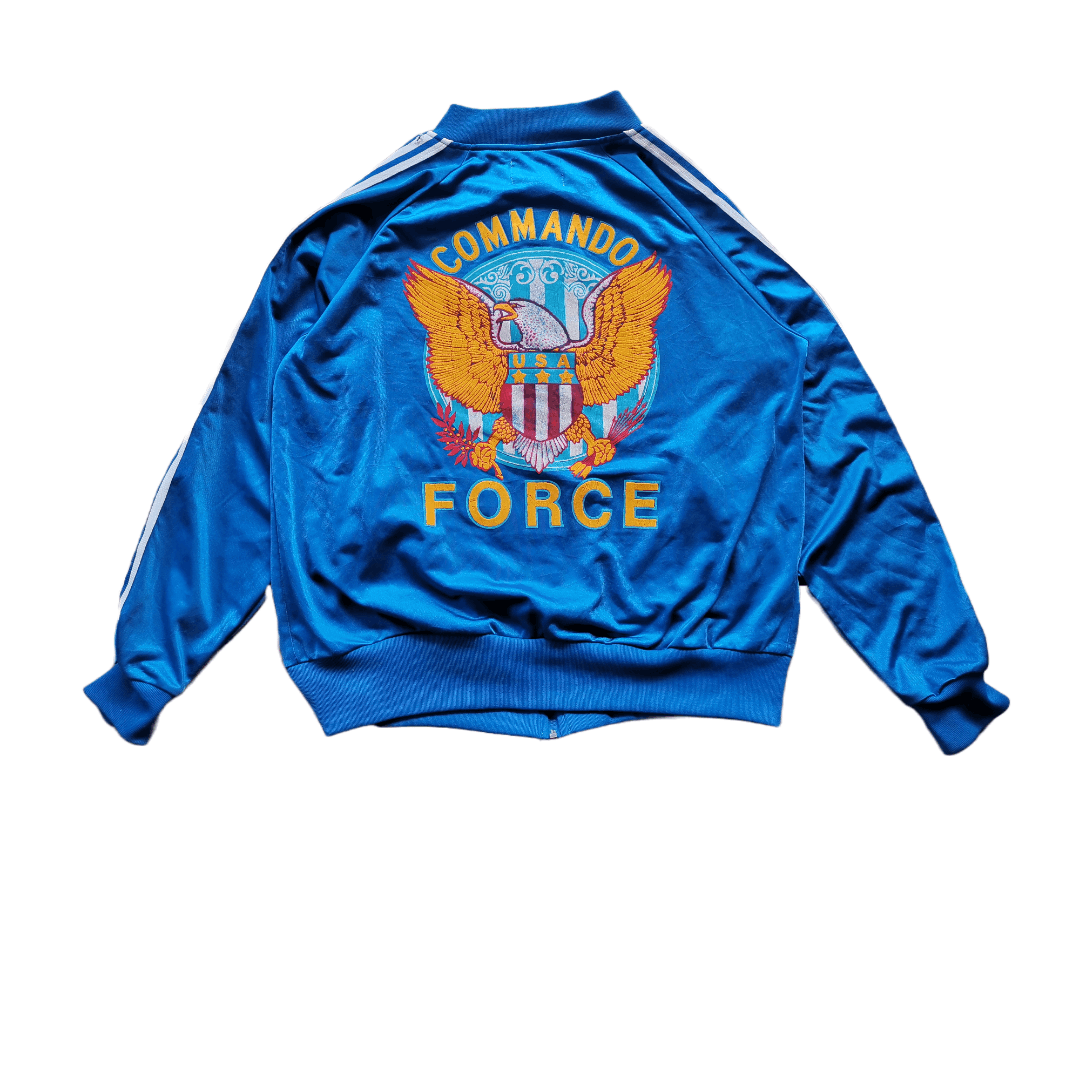3rd & Army × Vintage Vintage Commando USA Force Track Top | Grailed