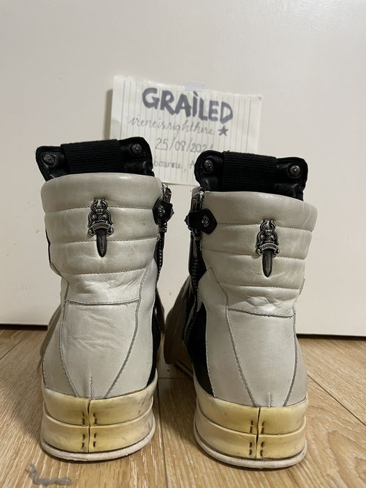 Rick Owens Rick Owens x Chrome Hearts Short Tongue Geobasket | Grailed