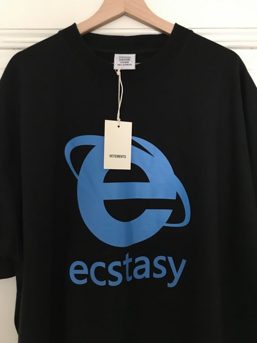 Vetements OG Ecstasy Oversized T-Shirt | Grailed