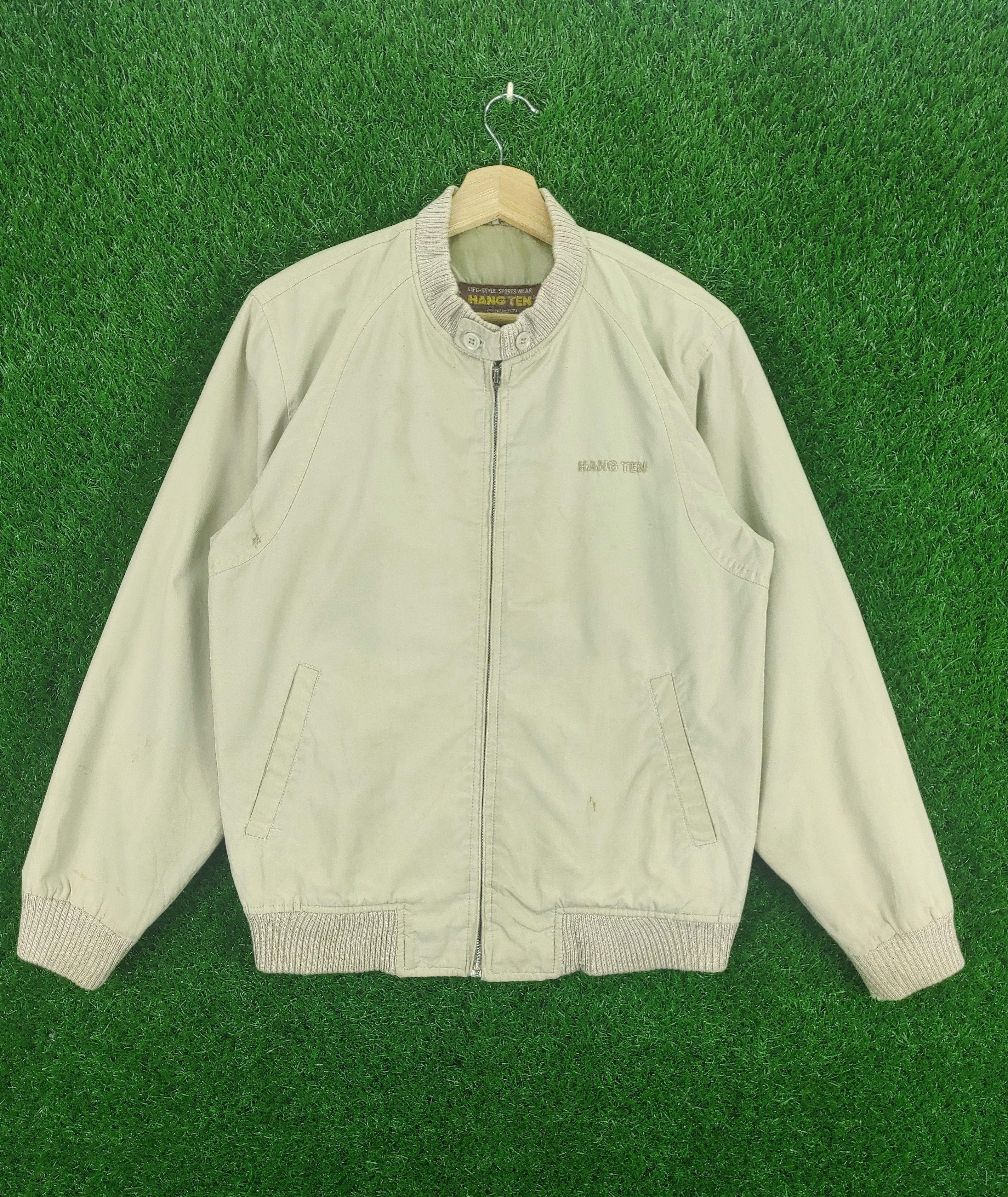 Hang Ten × Streetwear × Vintage Vintage Hang Ten Bomber Style Jacket ...