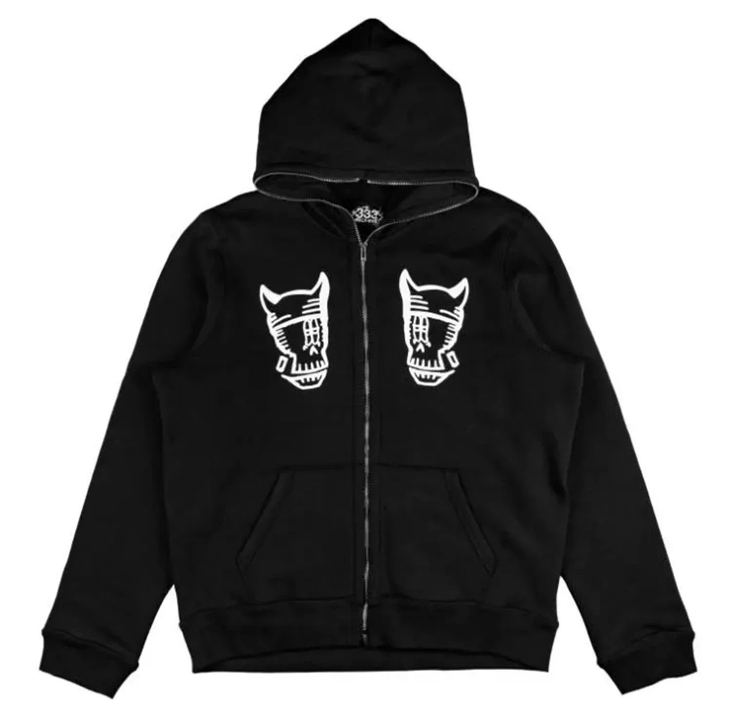 Half Evil × Kodone Half Evil x Kodone K Girl Full Zip Hoodie Large RARE ...
