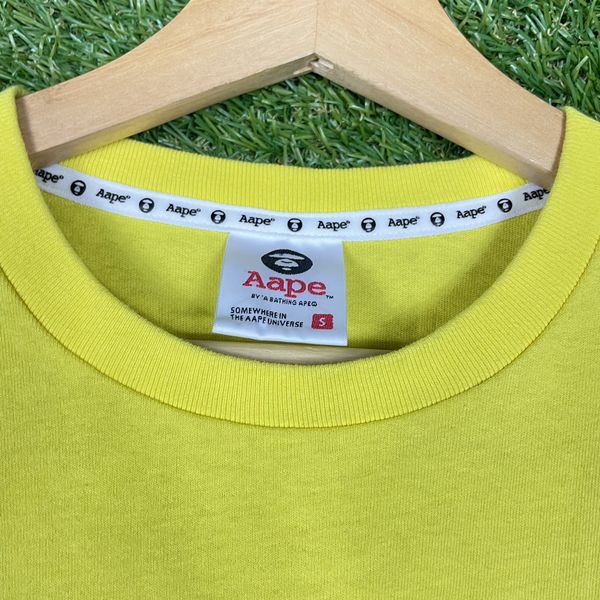 Aape A Bathing Ape Aape UNVS logo t-shirt | Grailed